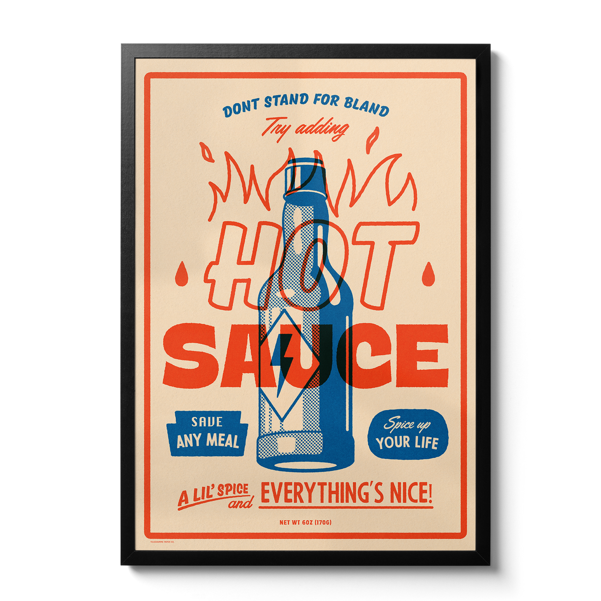 Hot Sauce – Telegramme Paper Co.