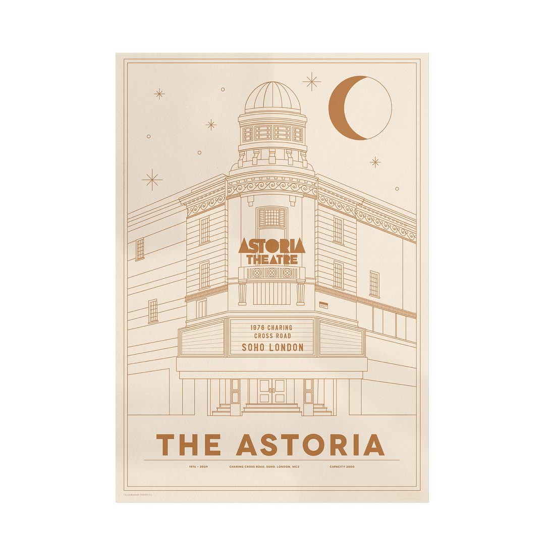 The London Astoria - Giclée Print – Telegramme