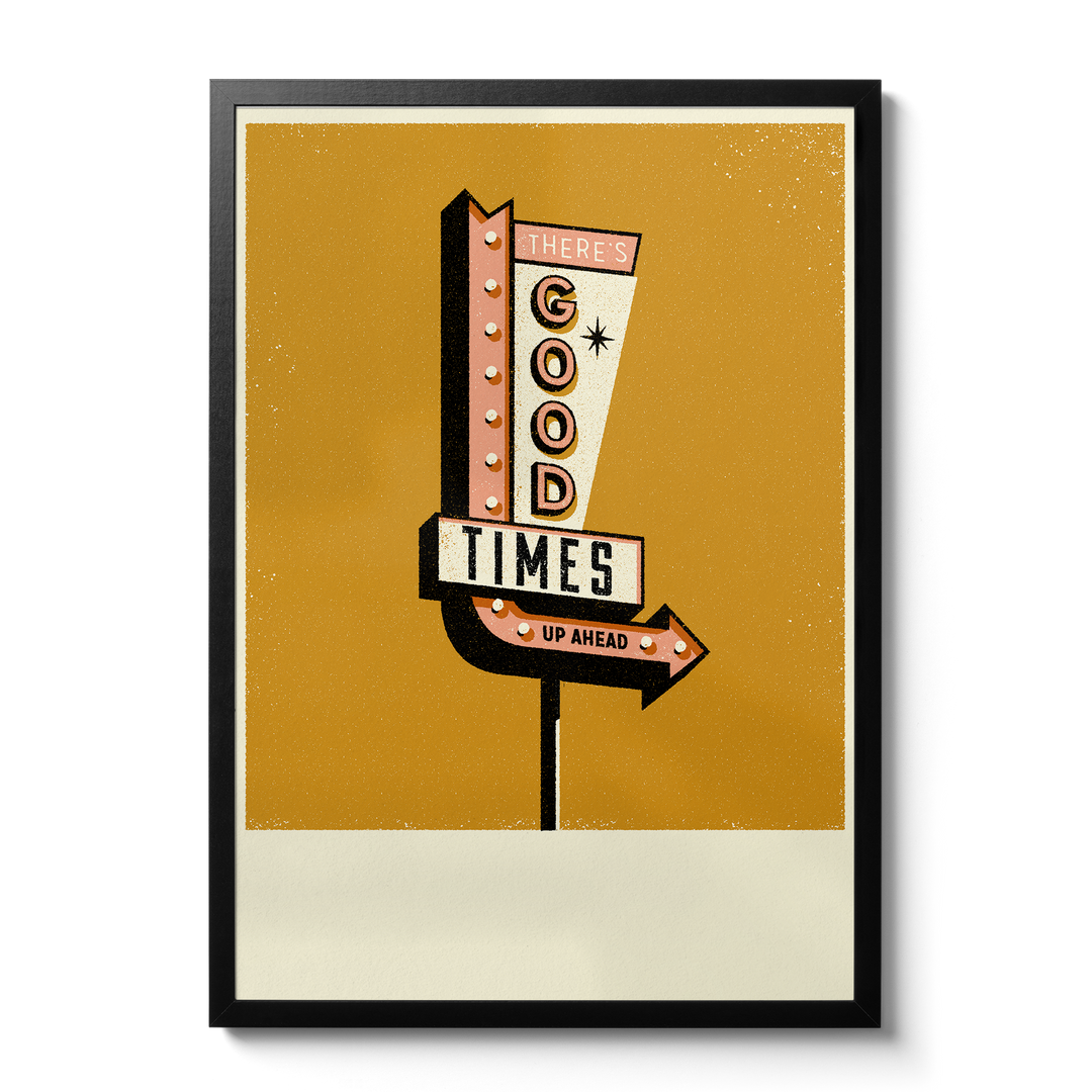 Good Times - Giclée Print – Telegramme