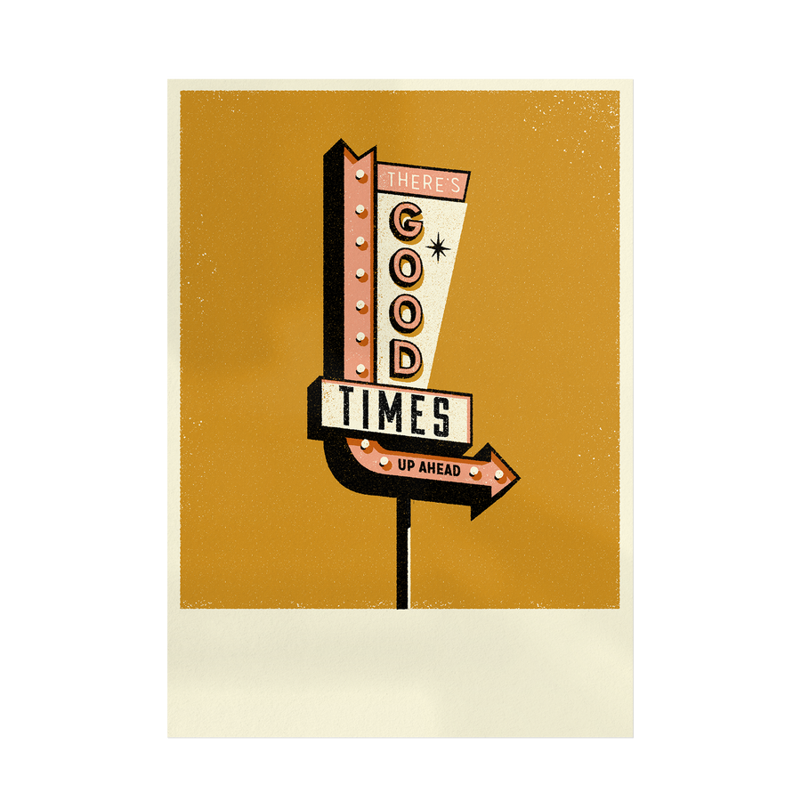 Good Times - Giclée Print – Telegramme