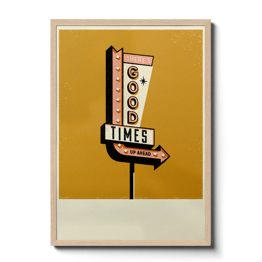 Good Times - Giclée Print – Telegramme