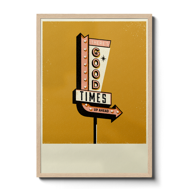 Good Times - Giclée Print – Telegramme