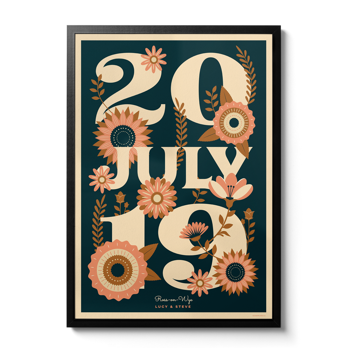 Date Personalised Print – Telegramme Paper Co.