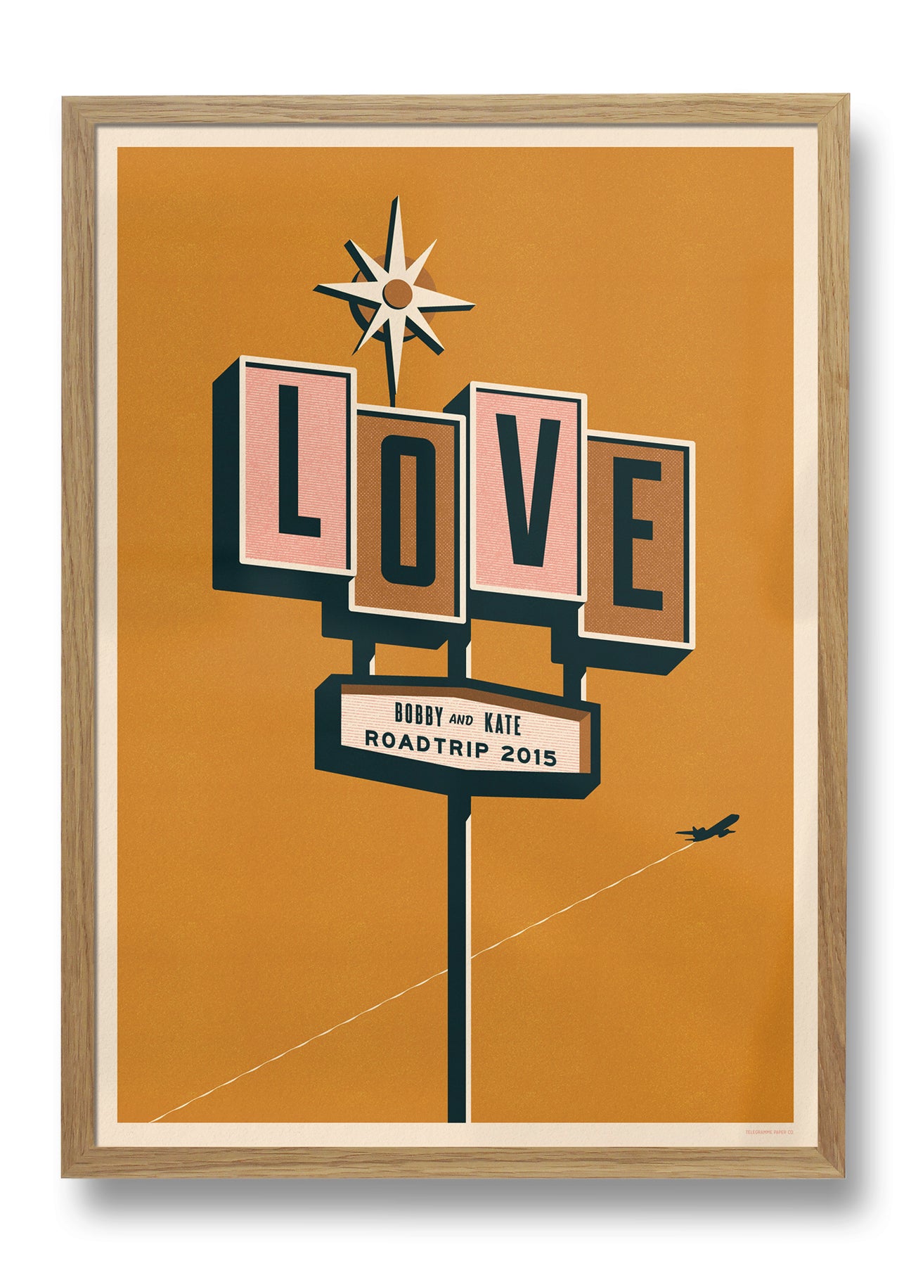 Love Sign Personalised Print – Telegramme Paper Co.