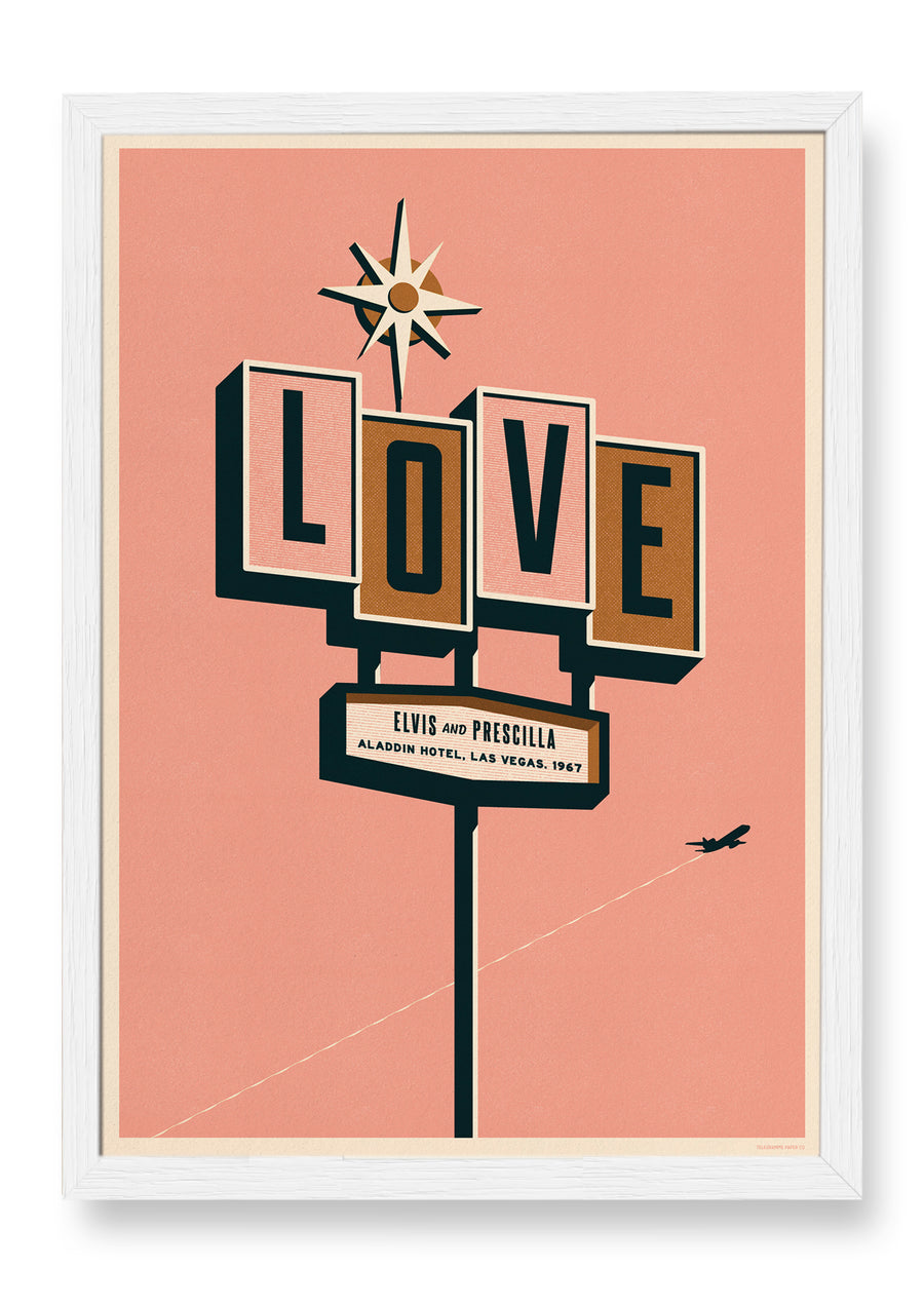 Love Sign Personalised Print – Telegramme Paper Co.